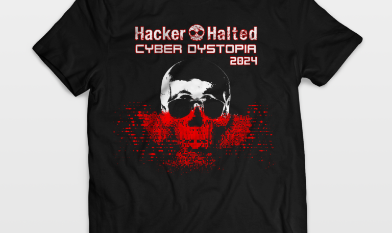 Hacker Halted 2024 T-Shirt - Hacker Halted 2025
